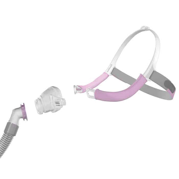ResMed Swift FX Nano Headgear (Grey or Pink) – The Sleep Spot